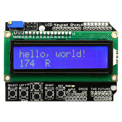 LCD1602字符按键液晶屏扩展板