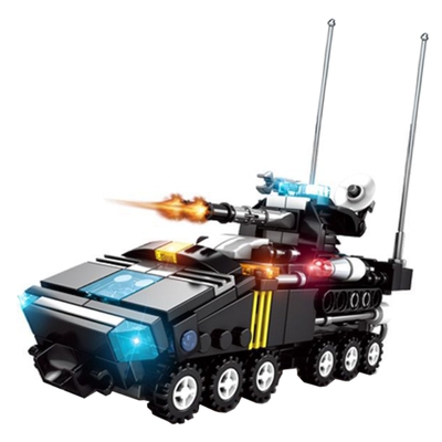 森宝积木黑鹰特战队益智拼装玩具