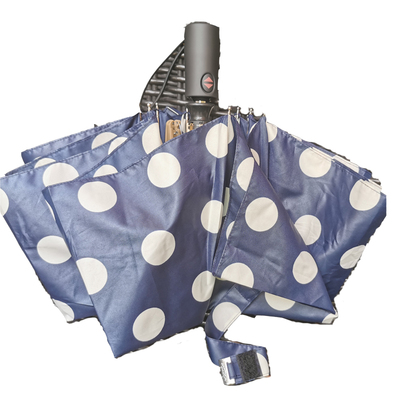 时尚自动波点防晒晴雨伞