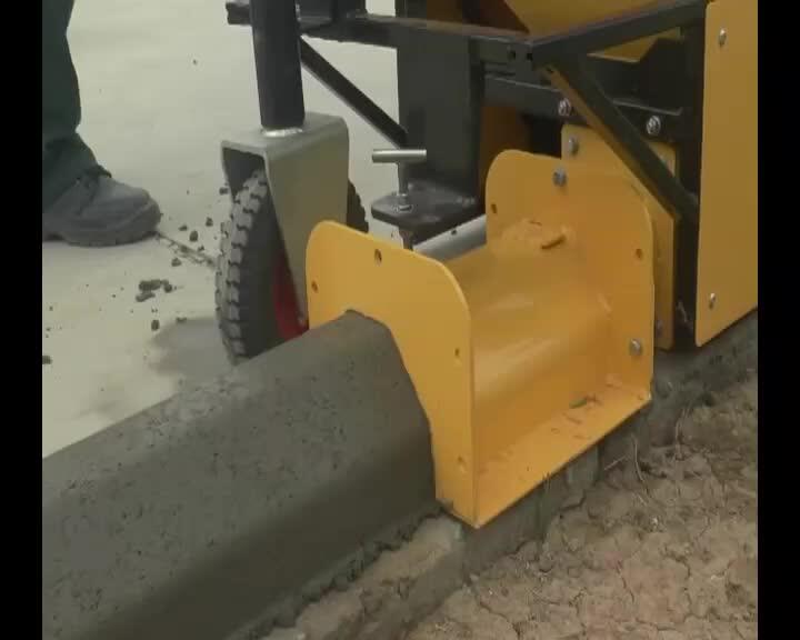 Gdhm11 Concrete Extruded Curb Machine Cement Curb Machine - Buy ...