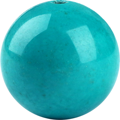 手串配珠圆珠散珠子仿绿松石