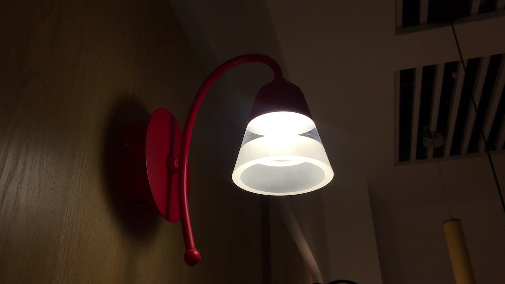 Decorative Bed Head Light Led Wall Lights Indoor Modern - Buy ...