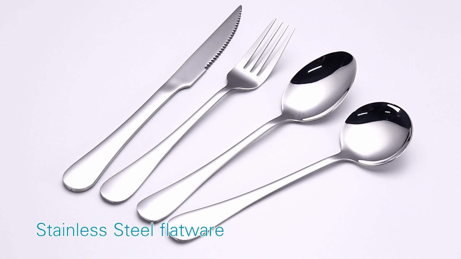 Silverware 18/0 Stainless Steel Flatware - Buy Stainless Steel Flatware ...