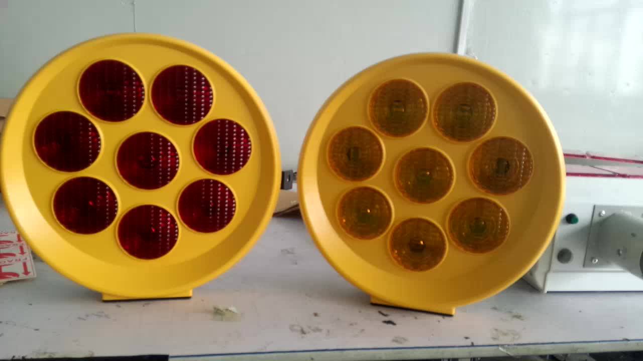 Traffic Led Solar Sunflower Warning Light With Ce - Buy Sunflower Solar ...