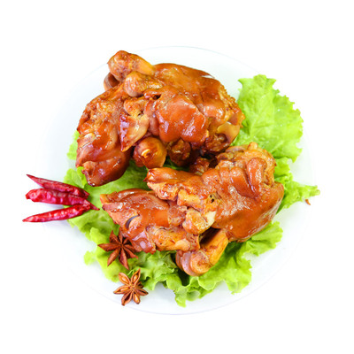 李珍熏鸡猪蹄只装熟食柏木