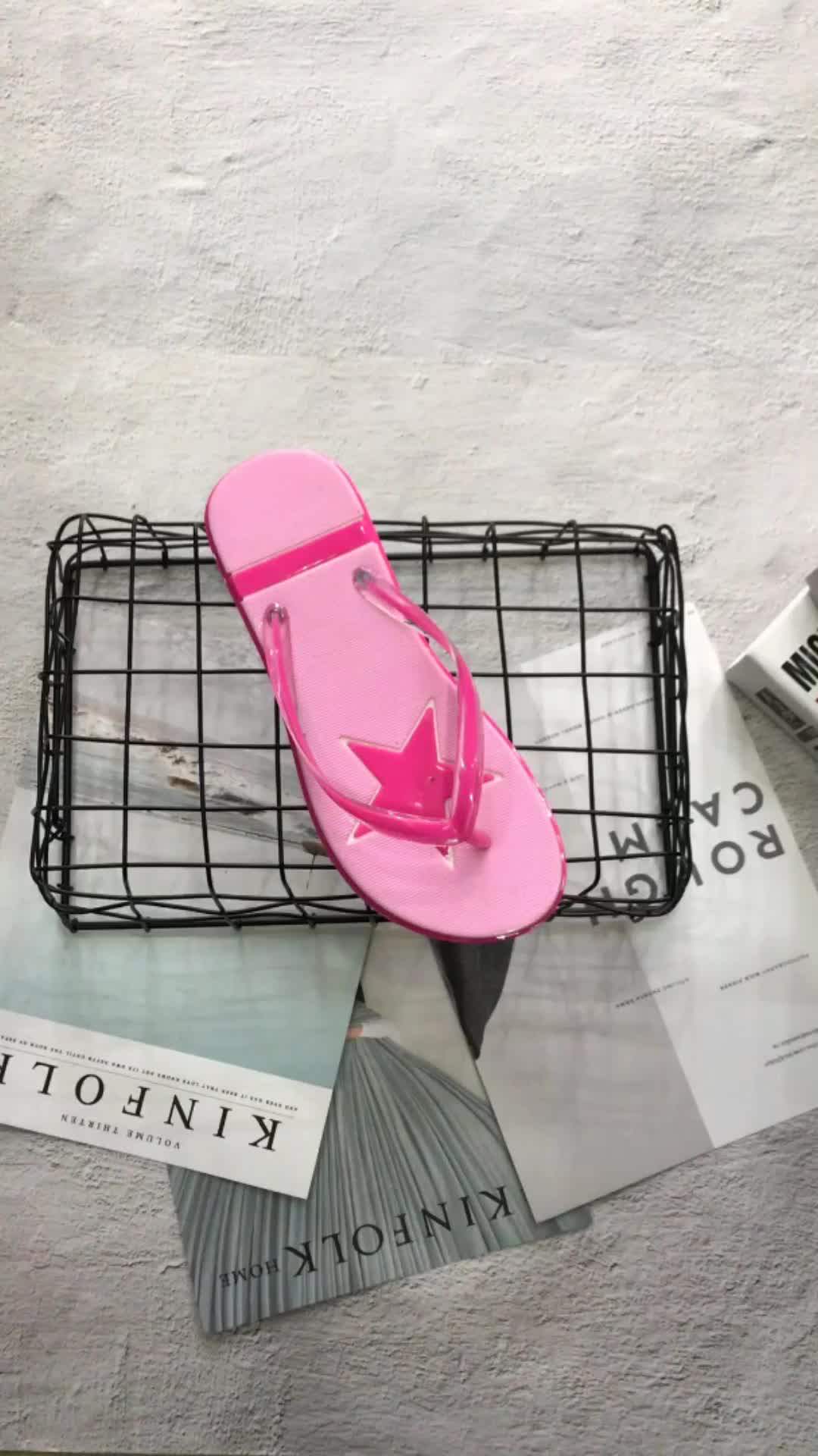 New Fashion Ladies Slippers Pvc Plastic Slippers Wholesale With Pvc ...