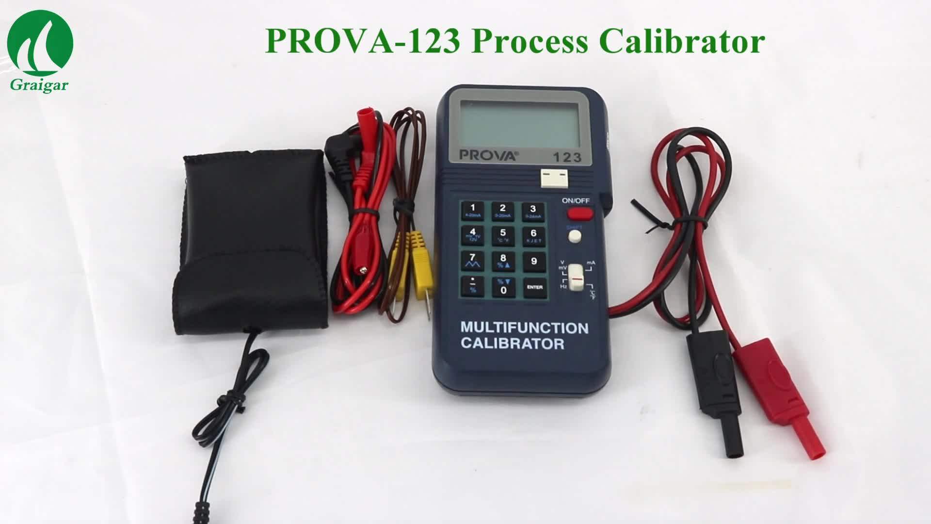 Prova-123 Process Calibrator (0-24ma 2 - 50,000hz) - Buy Thermocouple ...