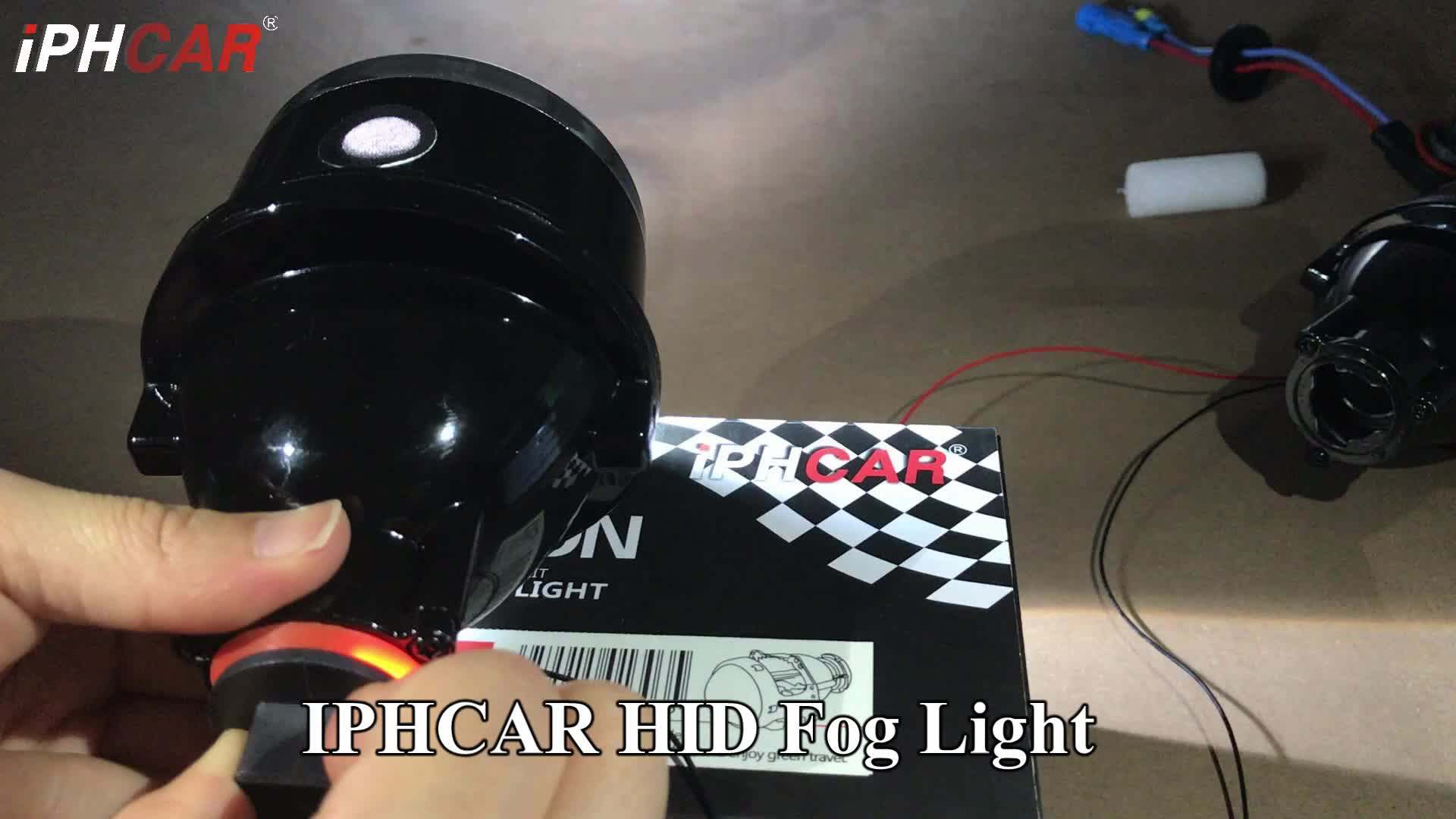 Iphcar 3inch High And Low Beam Fog Projectors 35w Waterproof Bi-xenon ...