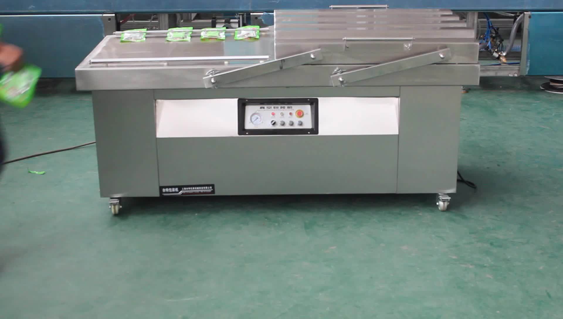 Ce Standard Double Chamber Vacuum Package Machine For Electronic ...