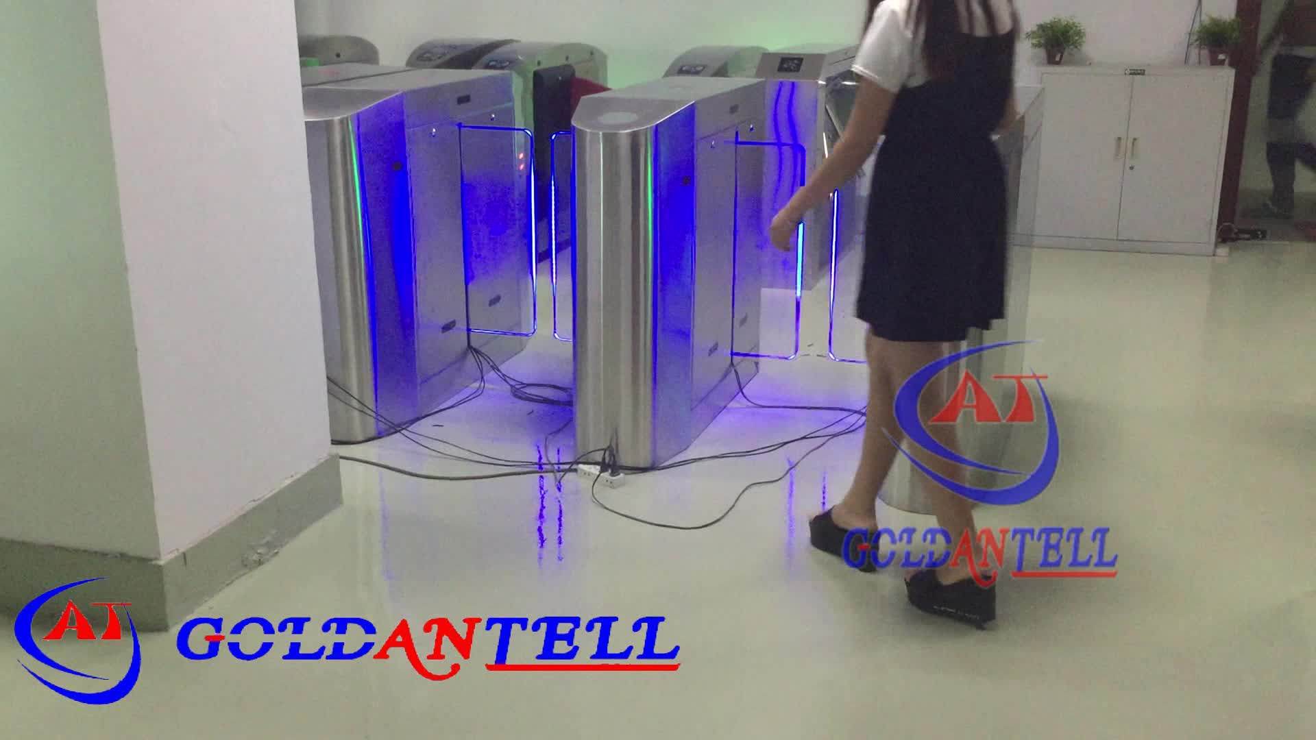 Led Odm Quick Sliding Gate Barrier Security Pedestrian Doors With Glass ...