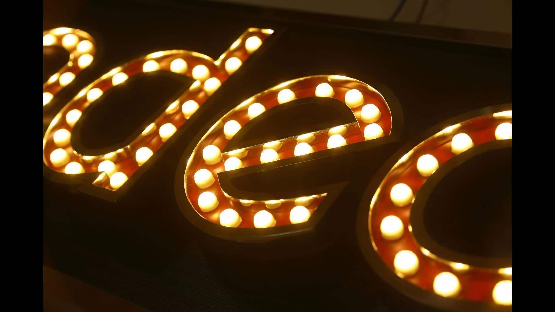 Dimensional Letter Logo Backlit Led Illuminated 3d Build Up Steel Sign ...