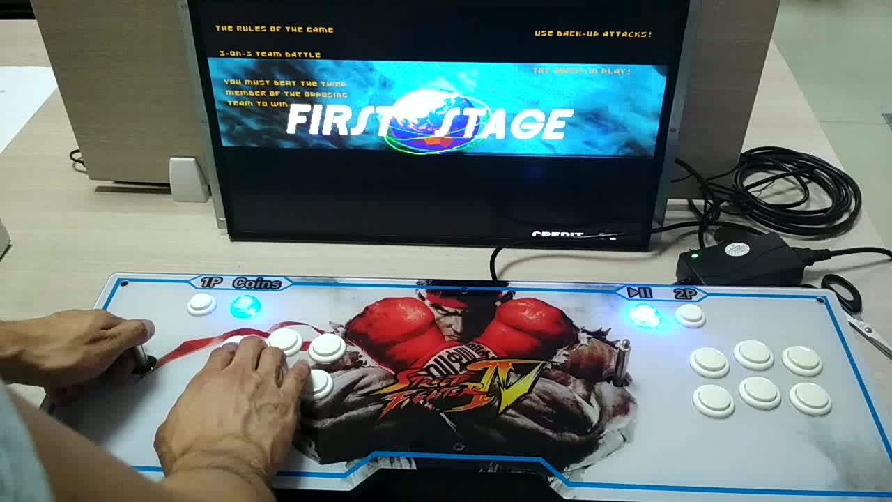 2017 Newest Classical Fighting Game Machine Console Raspberry Pi 3 ...
