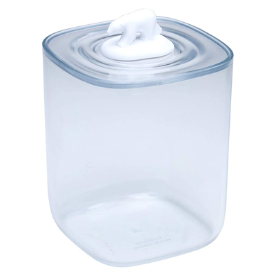 泰国Qualy 可爱蓝鲸北极熊棉签盒 创意棉签棉球收纳盒罐 卫浴装饰