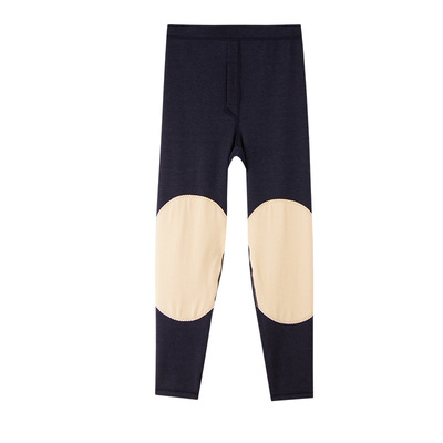 天然体男士秋冬中厚磨毛贴片秋裤