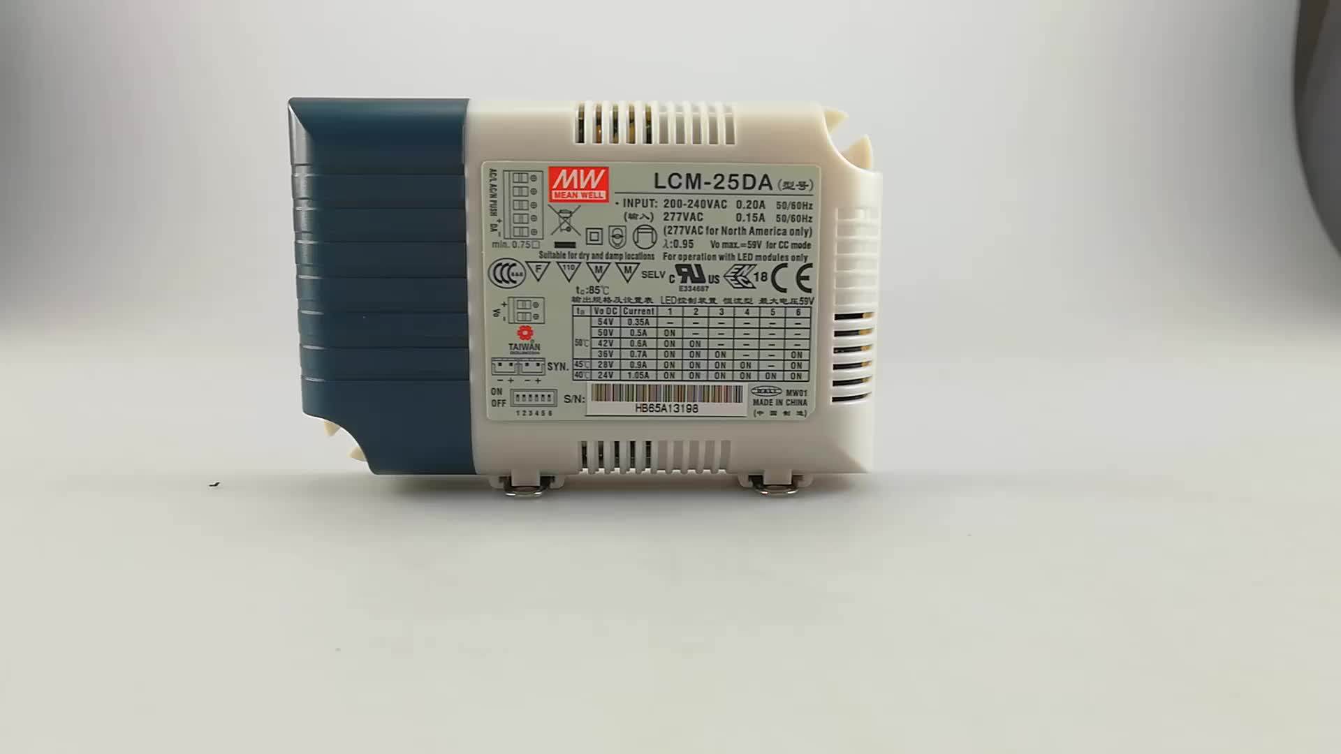 Push Dim Lcm-25da 25w Dali Dimmable 700ma Push Dimming Led Driver - Buy ...