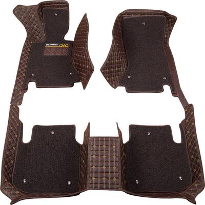 奥迪进口全包围双层丝圈汽车脚垫