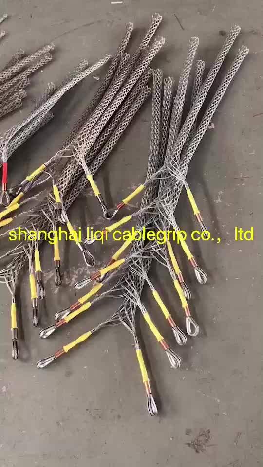 Towing Smooth Wire Mesh Grip Protecting Stainless Steel Cable Socks Tgk ...