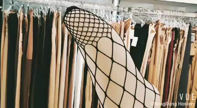 Manufacturer Womens Rhinestone Fishnet Elastic Stockings Big Fish Net ...