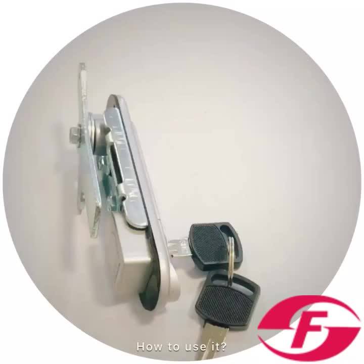 Control Box Flat Push Button Panel Lock Cabinet Plane Lock - Buy Push ...