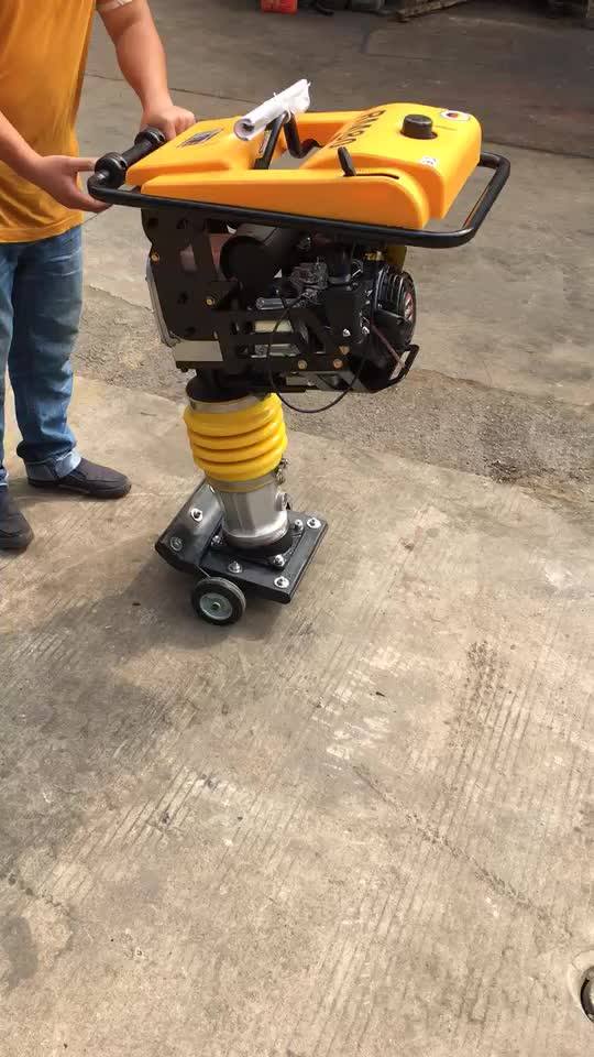 Manufacturer Gasoline Compactor Tamper Vibrating Tamping Rammer - Buy ...
