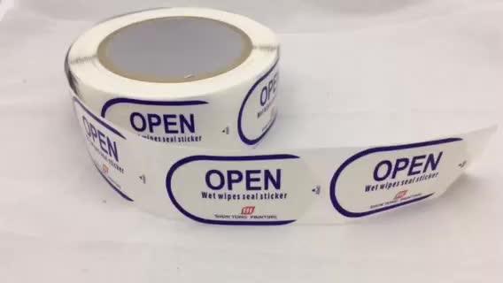 Waterproof Resealable/adhesive Labels/stickers For Pocket Tissue Or ...