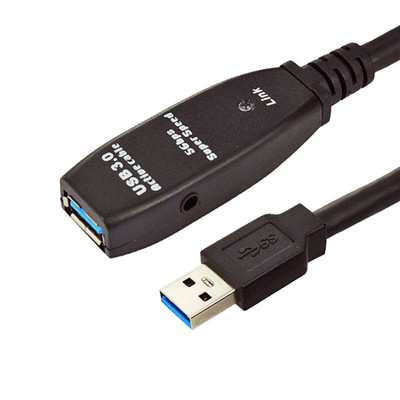 罗技摄像头 USB3.0延长线适用罗技C920 C930 C1000 e925 5米10米