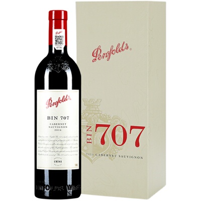 奔富BIN707红葡萄酒原厂礼盒版