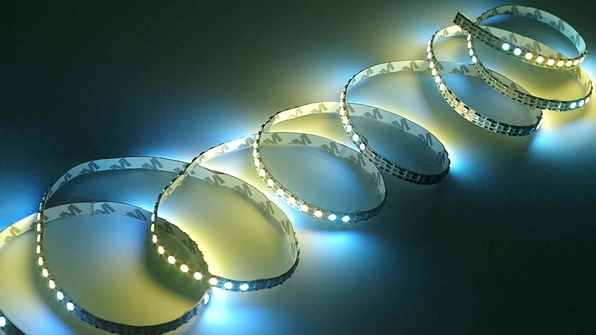 7.2mm Wide Pcb Mini Addressable Flexible 3535 Rgb 144 Leds Sk6812 Led ...