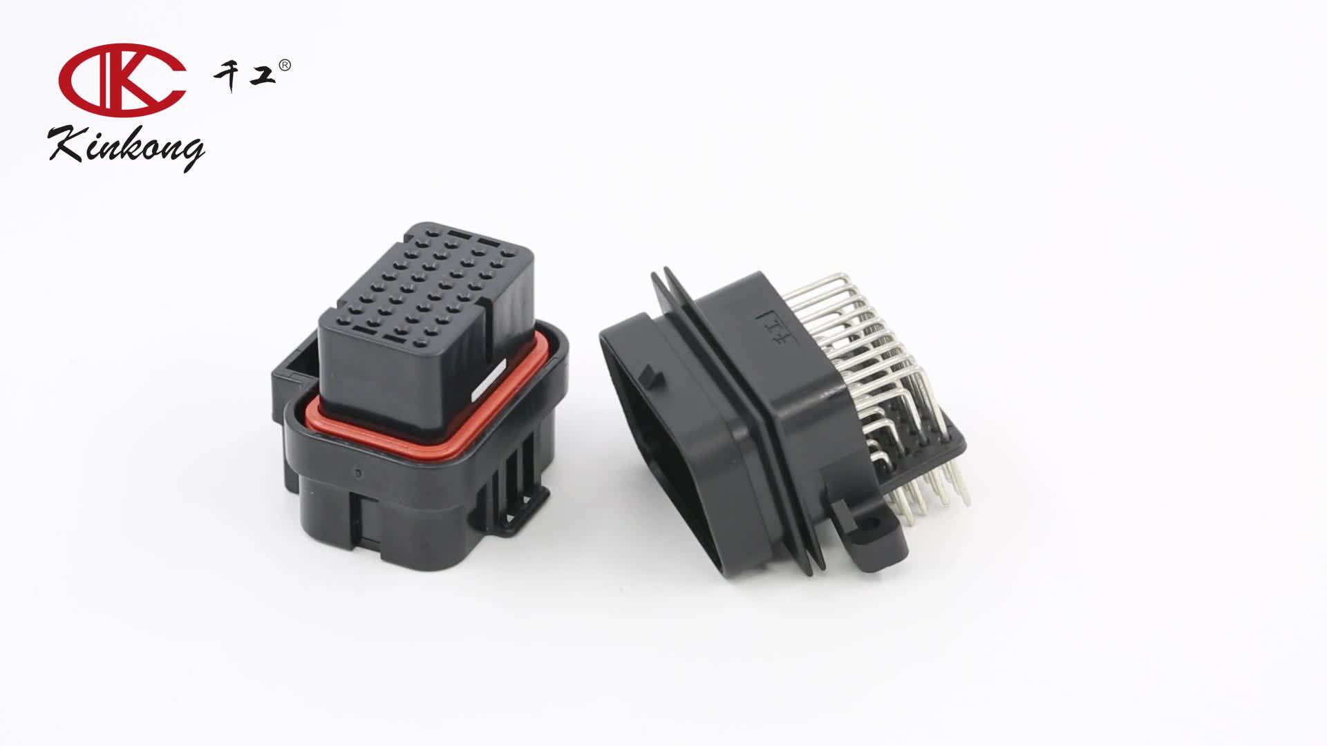 Kinkong 34 Pin Super Seal Ecu Plug Wire To Wire Connector For Ducati ...