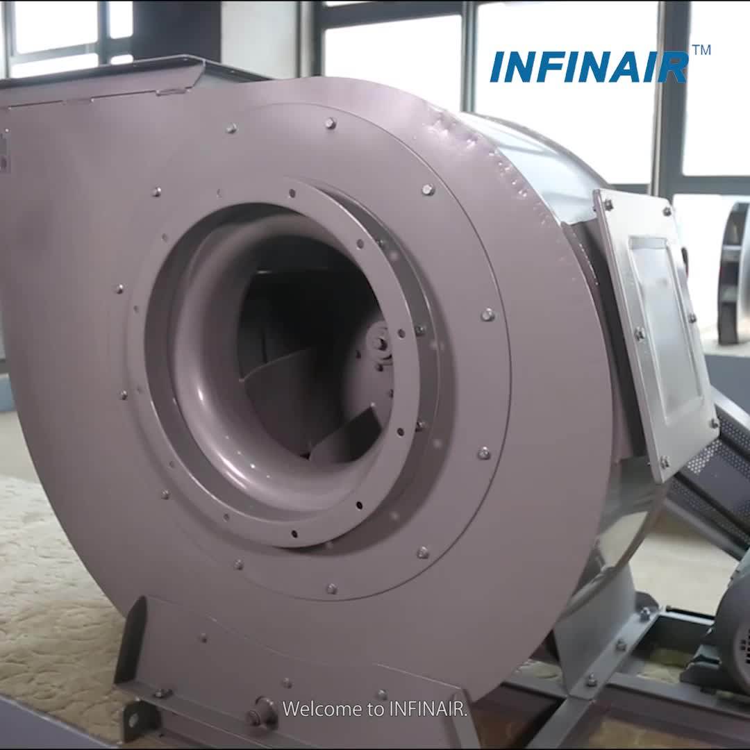 Large Air Volume Industrial Swsi Centrifugal Fan With Low Sound - Buy ...