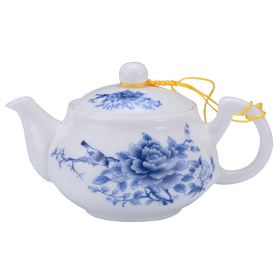 泡茶壶高温青花陶瓷小茶壶