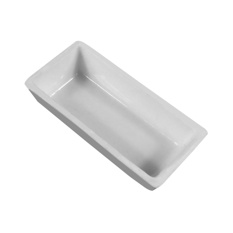 陶瓷方舟灰分皿 45*22 50*28 60*30 90*60 120*60mm耐高温耐腐蚀灰份皿燃烧舟船煤质分析实验长方形瓷舟_虎窝淘