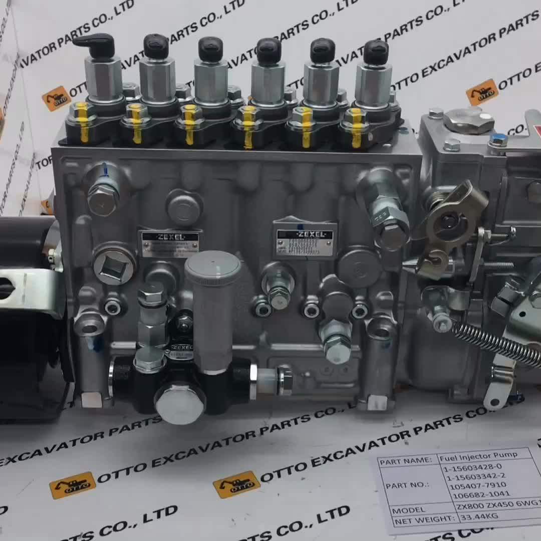 Genuine Zexel Japan 6wg1 Fuel Injection Pump Zx800 Zx450 Zx670 Fuel ...