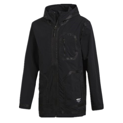 阿迪达斯风衣涤纶梭织长款eqt