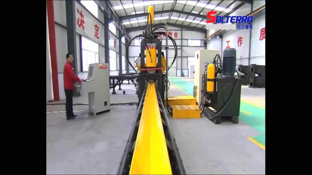 Cnc Angle Bar Marking Punching Shearing Line Machine Apld-1412 For Sale ...