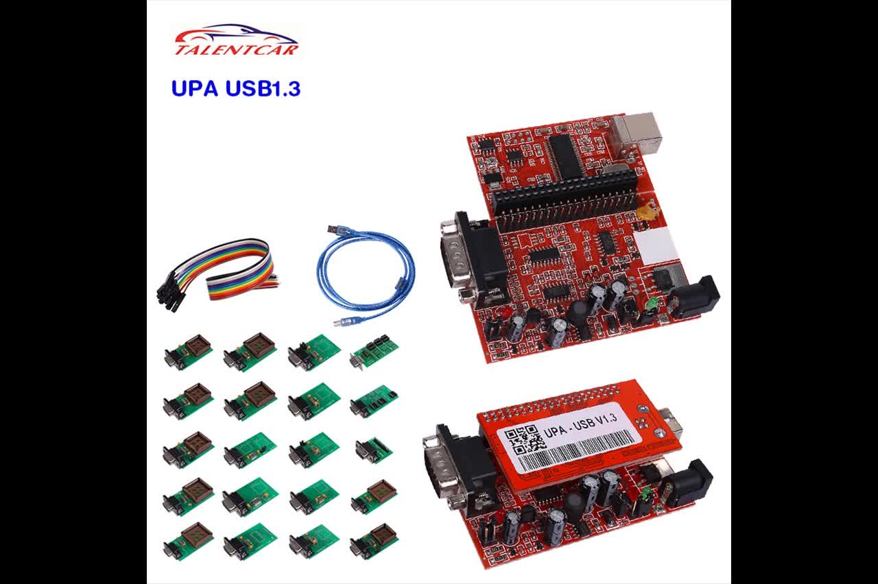 New Upa Usb Programmer V1.3 With Full Adaptors Support Nec Function Upa ...
