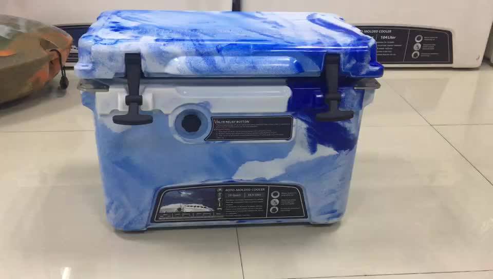 Roto Molded Custom Color Rotomolded Ice Cooler Plastic Ice Box Coolers ...
