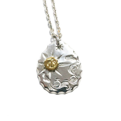 znative职人独立射线唐草吊坠