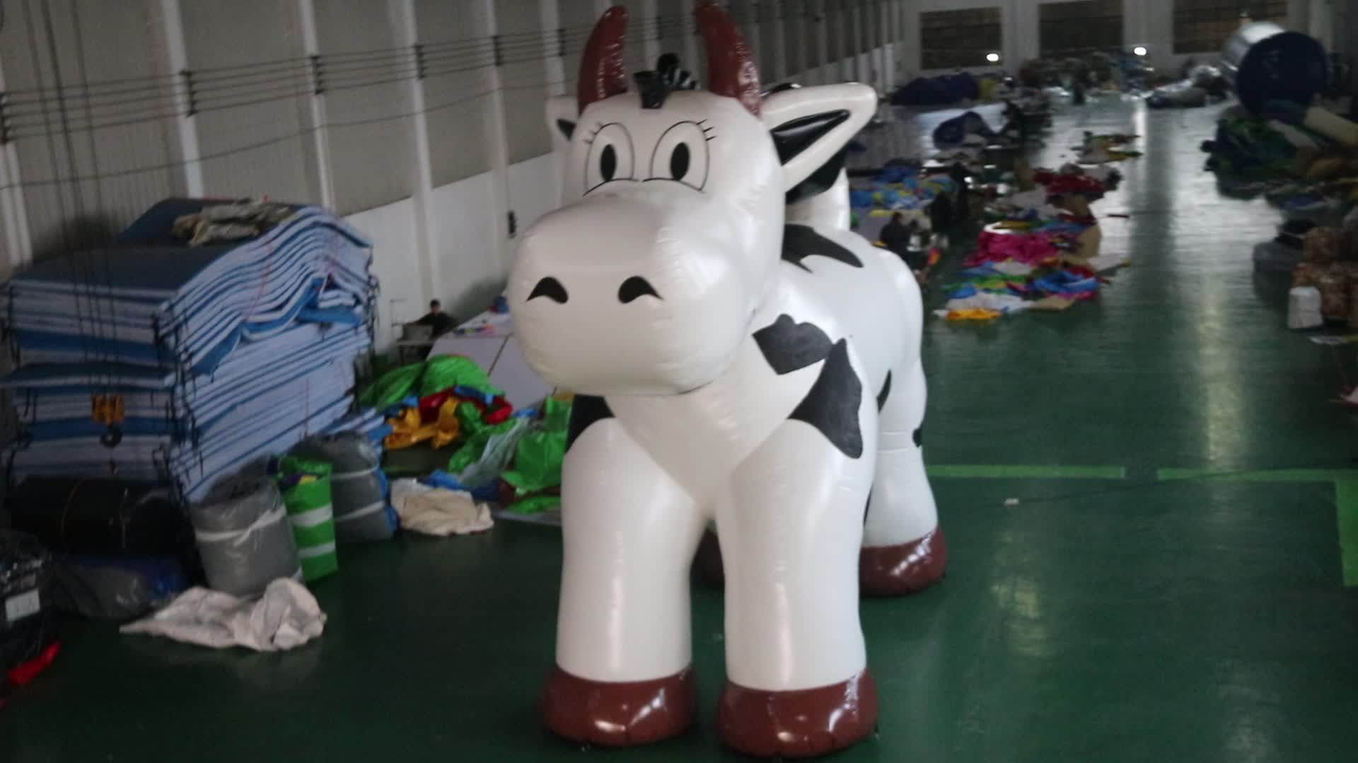 Giant Inflatable Cartoon Cow,Cow Model For Sale - Buy Giant Inflatable ...