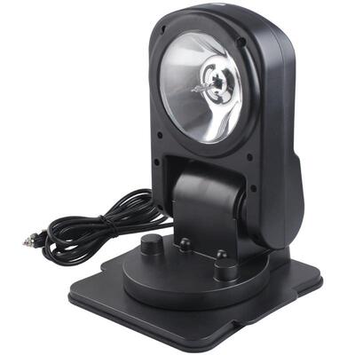 12v车载强磁氙气led充电式探照灯