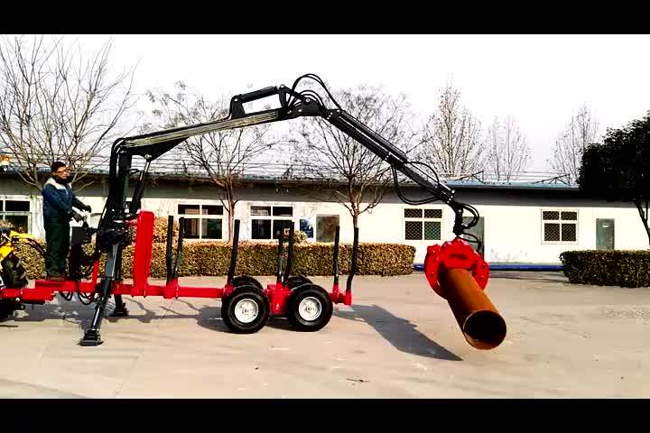 Tractor Trailer,Farm Tractor Log Loader With Trailer - Buy Atv Log ...