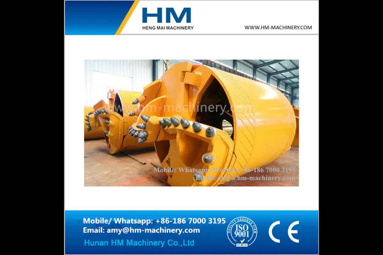 Bore Piling Machine Use Drill Buckets For Rotary Drilling Rig - Buy ...