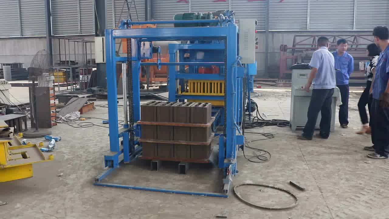 Uganda Malaysia Plastic Pallet Brick Making Machine Qtj4-25 Price Brick ...