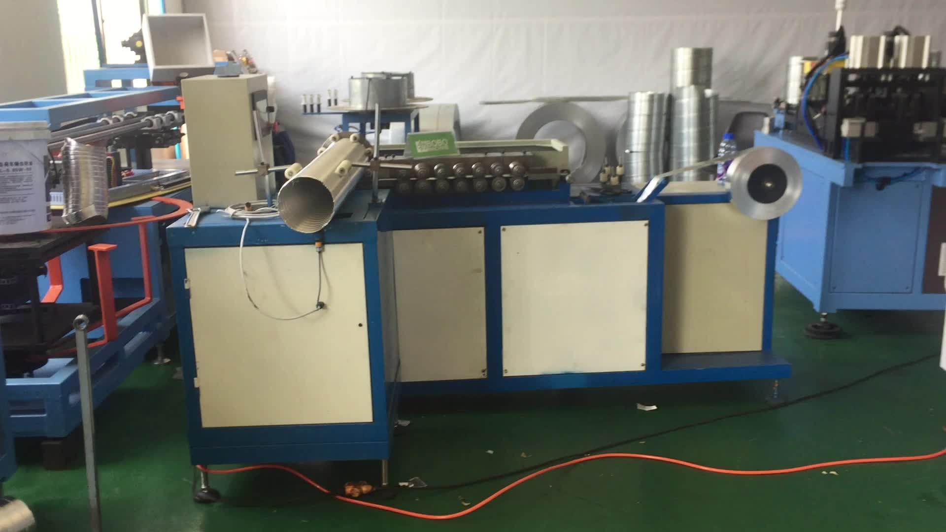 Aluminum Flexible Air Duct Manufacturers Machine - Buy Flexible Air ...