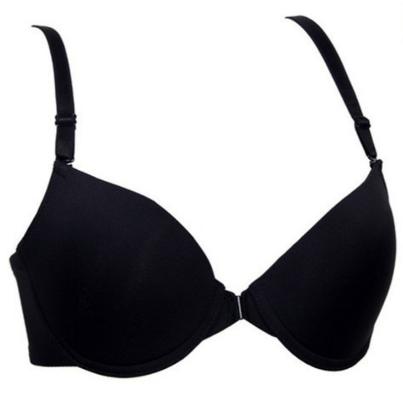 包邮前扣文胸大码大罩杯加宽肩带薄款聚拢C罩杯内衣文胸34C-40C_虎窝淘