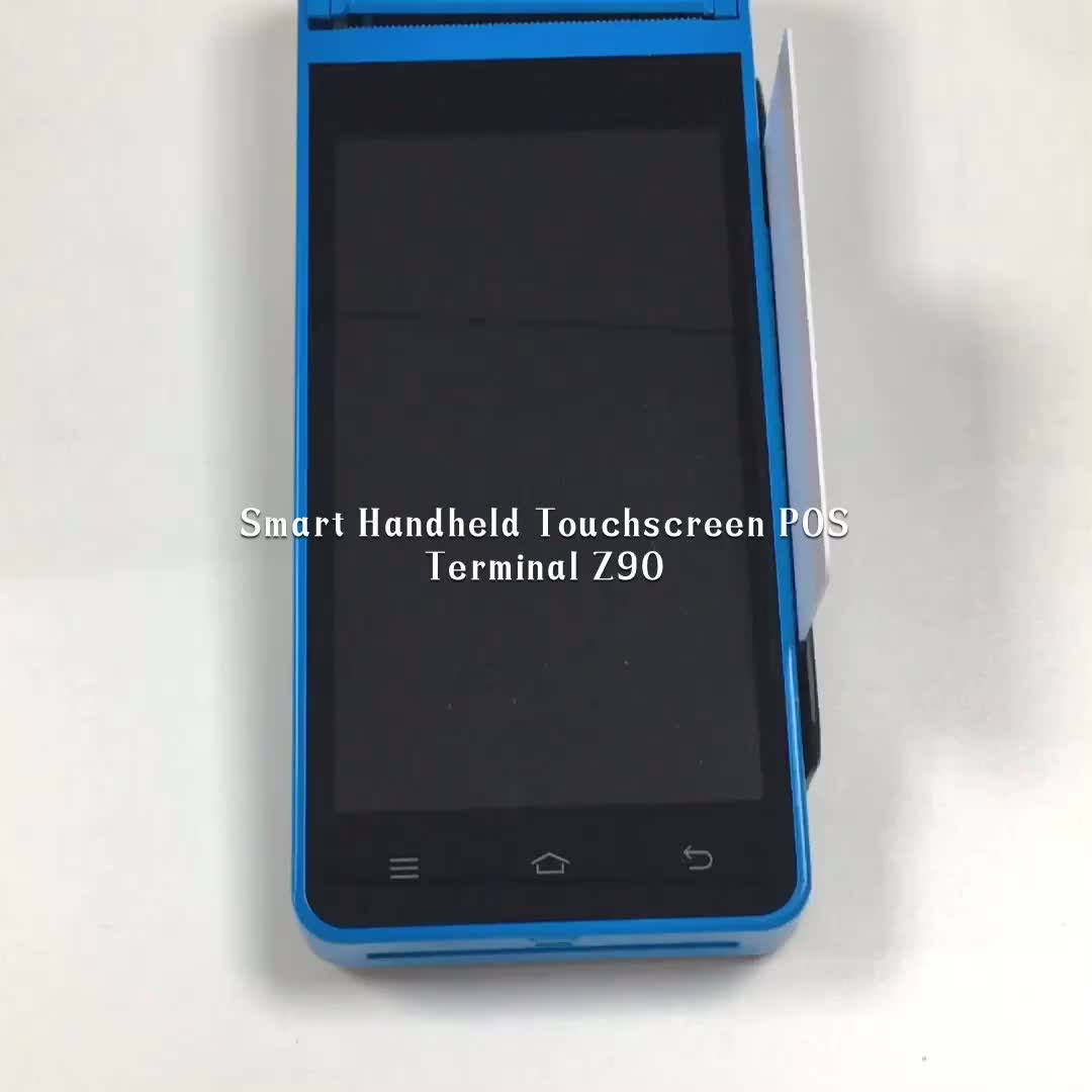 Handheld Touch Screen Smart Emv All In One Android Pos Terminal With ...