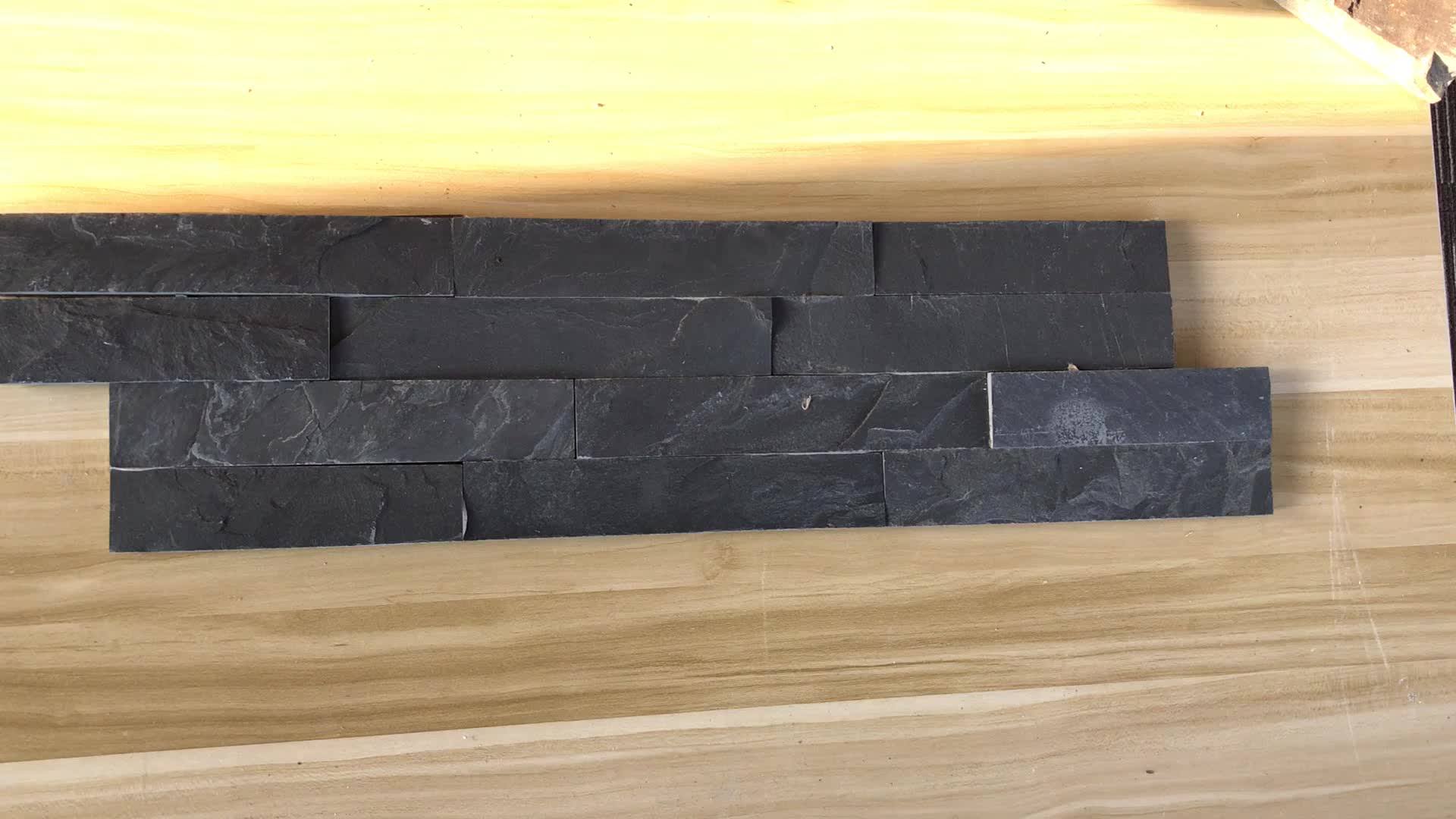 Black Slate Wall Panel - Buy Exterior Wall Panels,Interior Wall ...