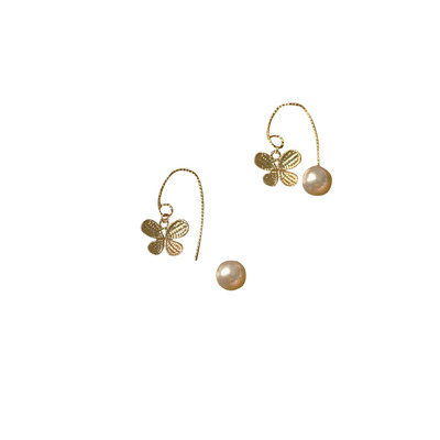 花宿我的14k包金原创手作耳环