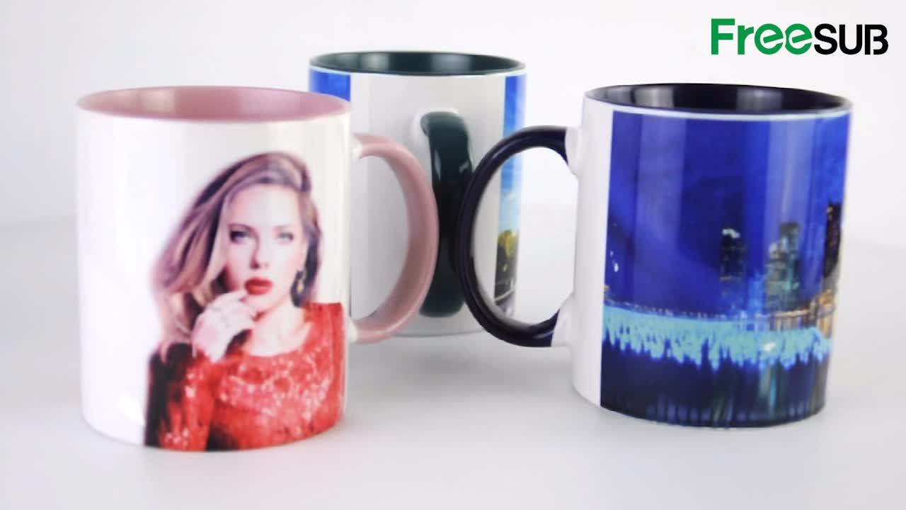 Best Selling Items For Sublimation,Handle And Inner Color Coffee Mug ...
