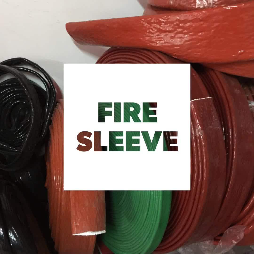 130mm Silicone Coated Fiberglass Heat Resistant Wire Sleeve - Buy 130mm ...
